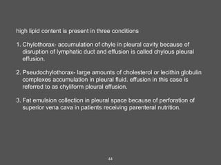 Pleural effusion | PPSX