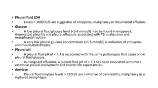 Pleural Effusion lecture | PPTX