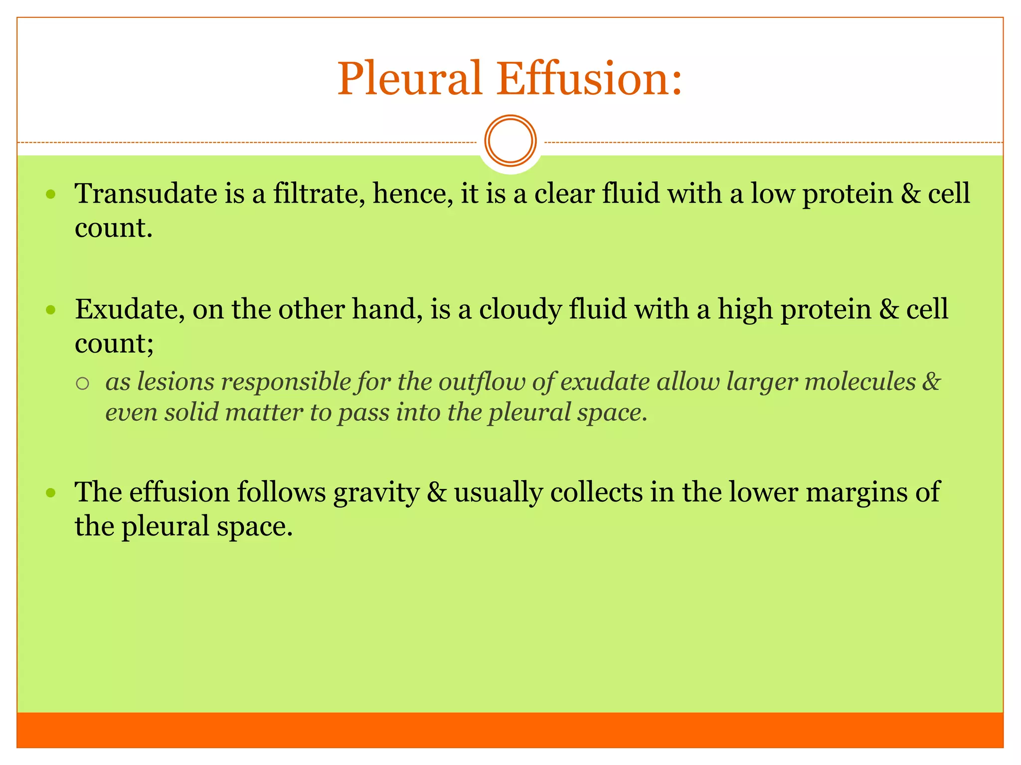 Pleural effusion ppt | PPTX