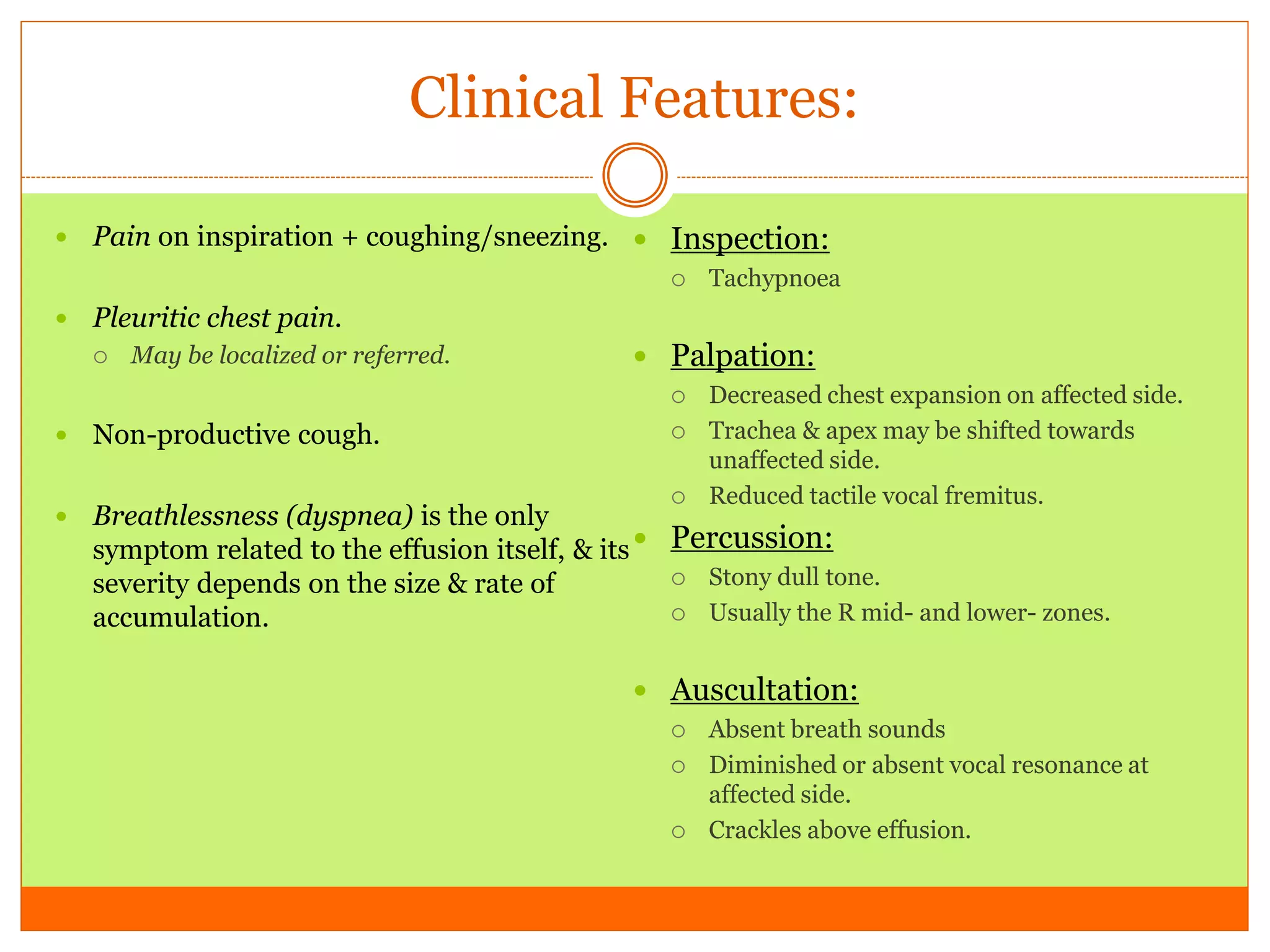 Pleural effusion ppt | PPTX