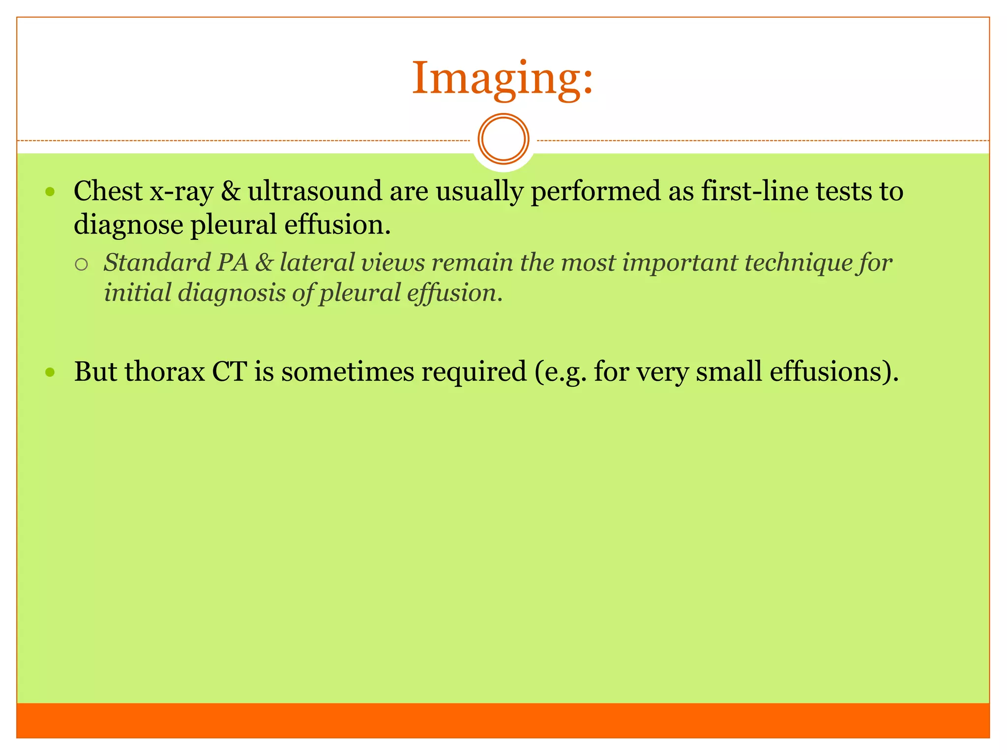 Pleural effusion ppt | PPTX