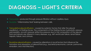 LCP Pleural Effusion Group Report March 12 2014 | PPTX