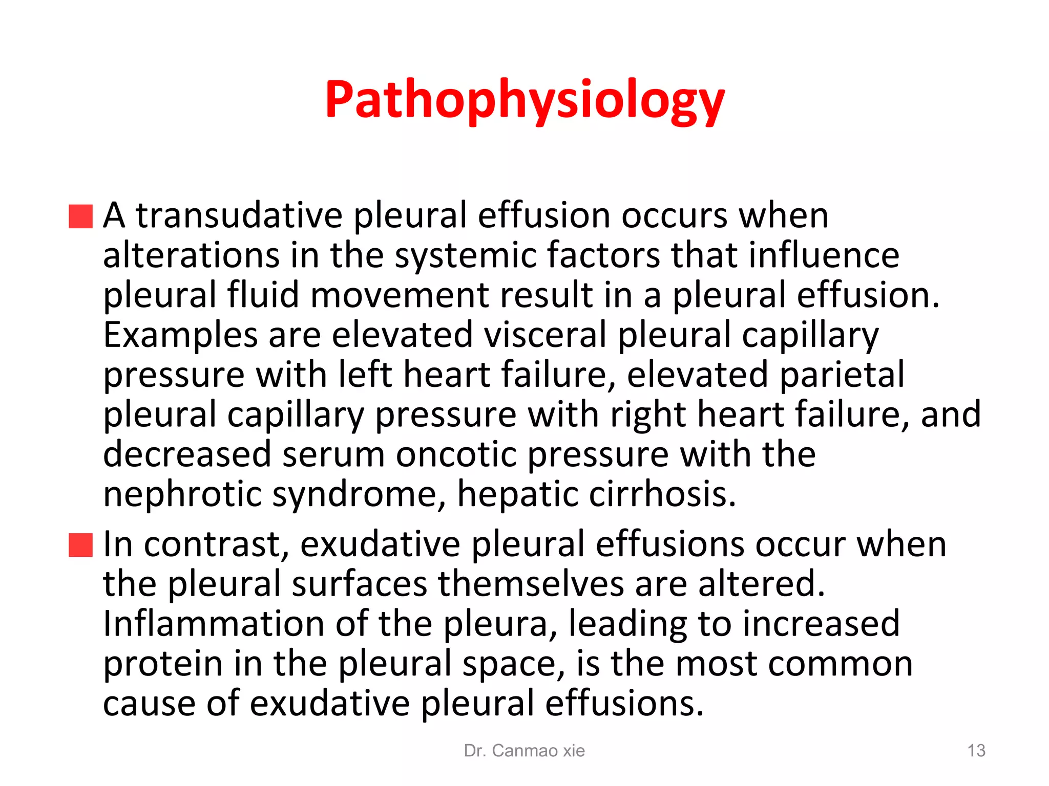 Pleural Effusions | PPT