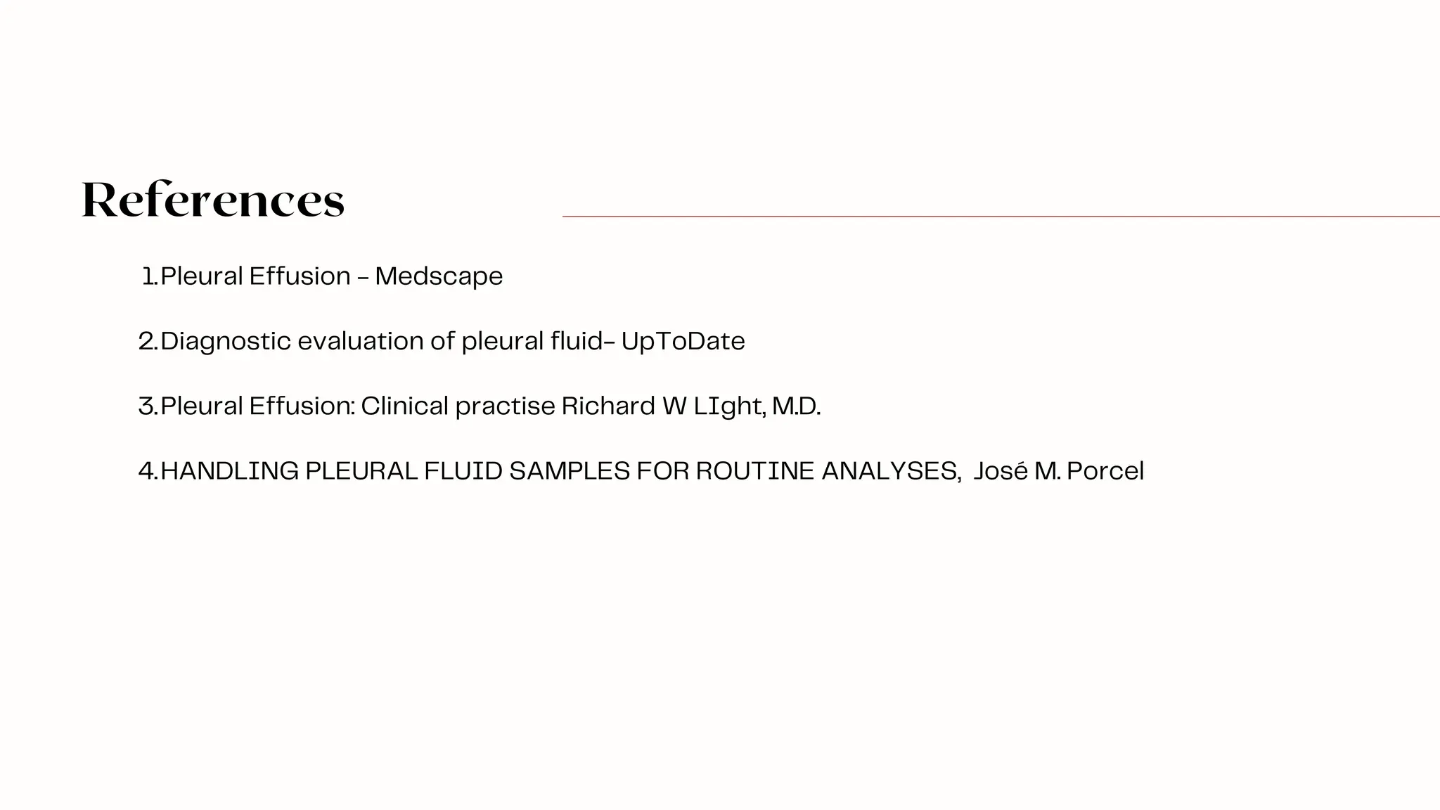 Pleural fluid analysis - Approach (Body fluid analysis) | PDF