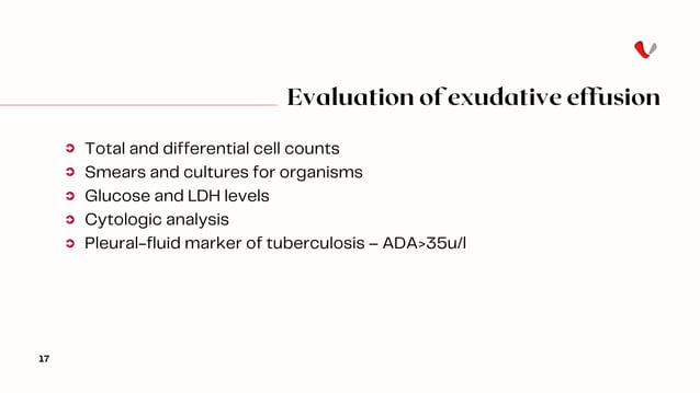 Pleural fluid analysis - Approach (Body fluid analysis) | PPT
