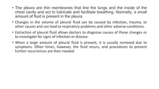 Pleural Fluid and Analysis of blood.pptx
