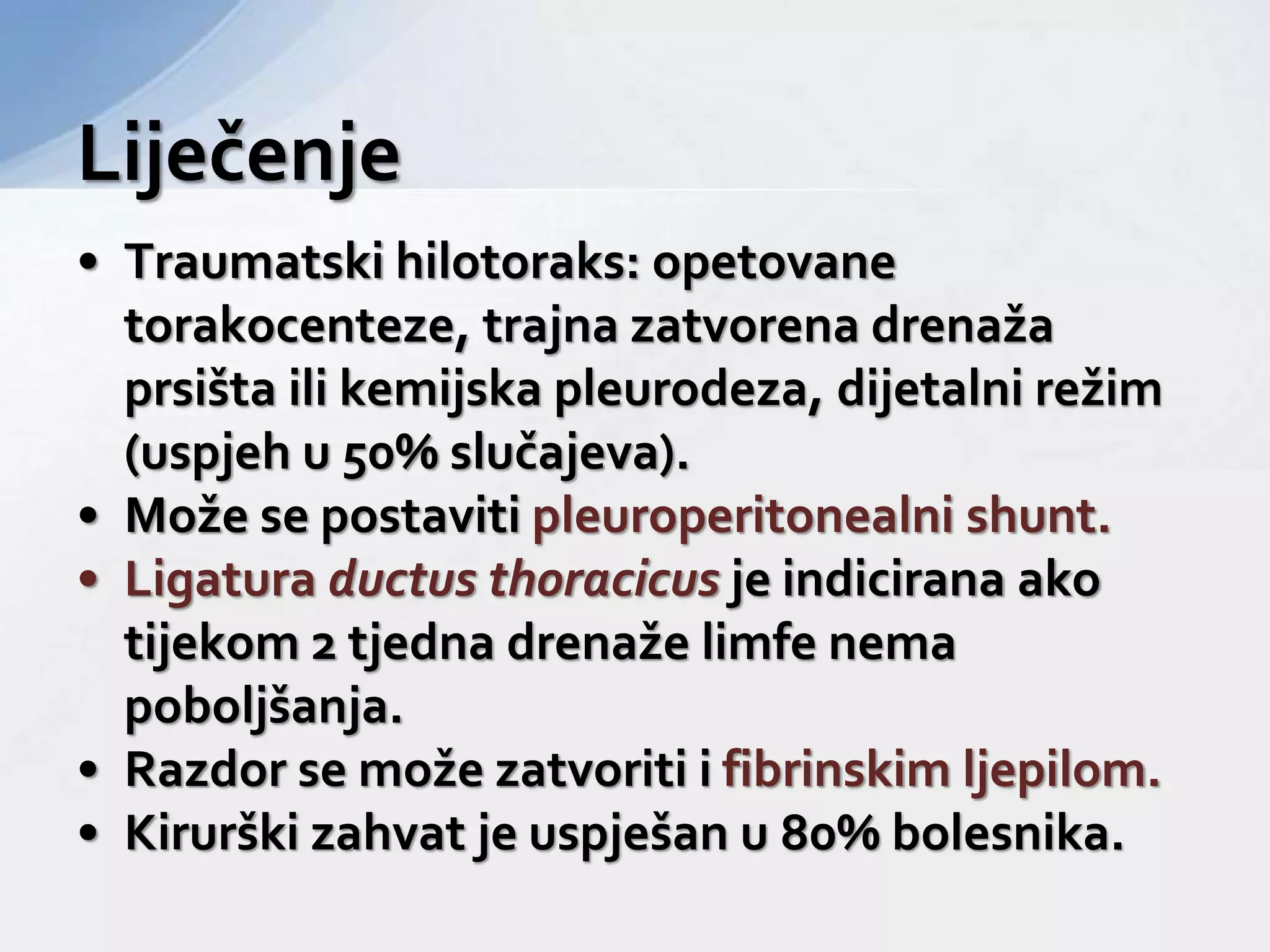 Pleuralni izljev | PPSX