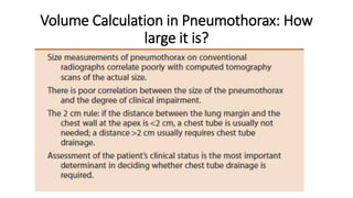 Pneumothorax Percentage Calculator – WDXO