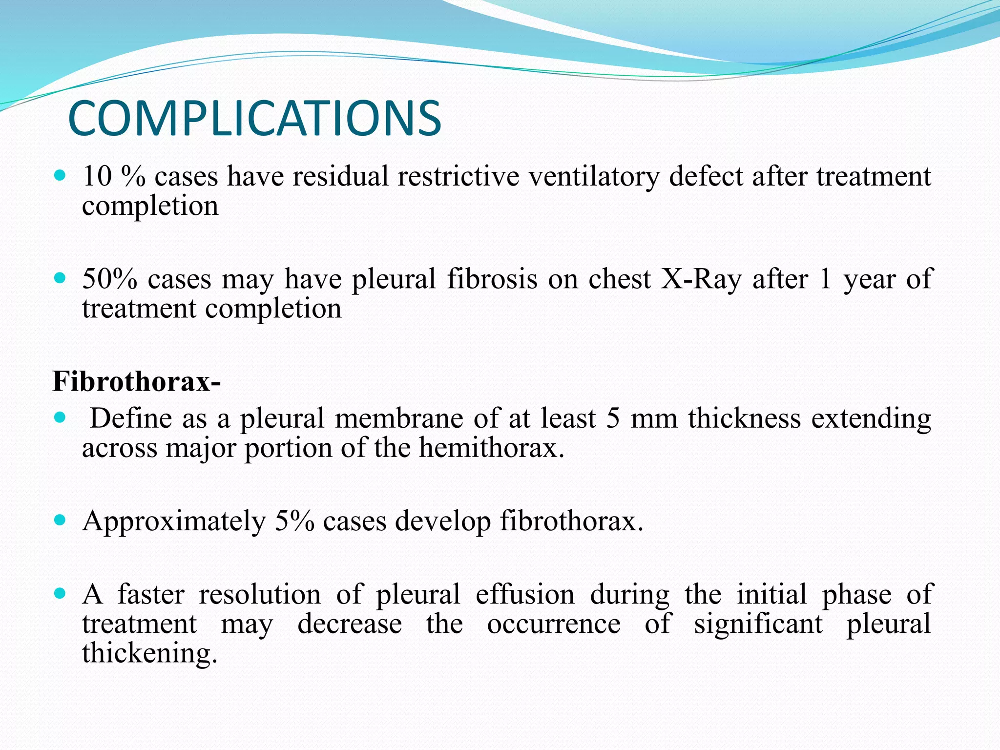 PLEURAL TUBERCULOSIS, (PLEURAL EFFUSION) | PPTX