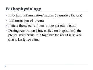 Pleurisy | PPTX