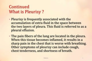 PLEURISY BY TARIQ GILL | PPTX