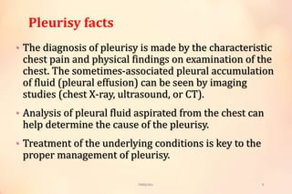 PLEURISY BY TARIQ GILL | PPTX