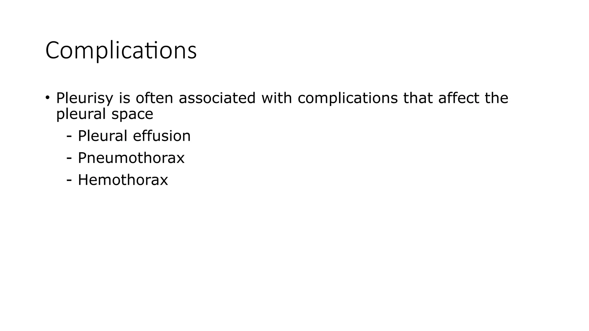 Pleurisy, Pleural effusion & pneumothorax.pptx