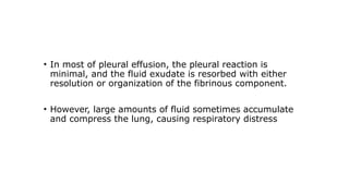 Pleurisy, Pleural effusion & pneumothorax.pptx