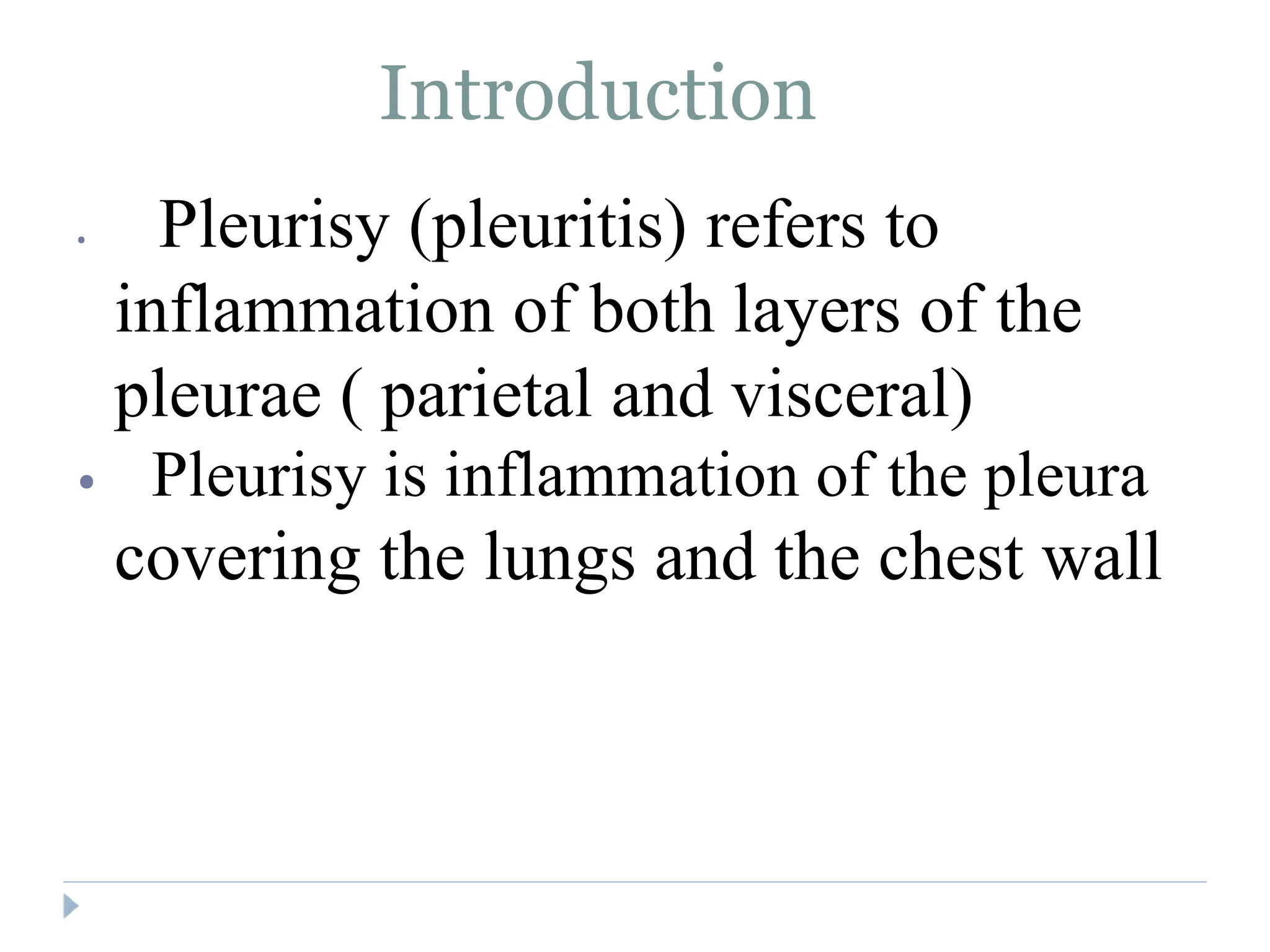 pleuritis and it treatment nursing management .pptx