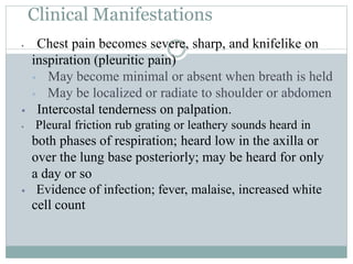 pleuritis and it treatment nursing management .pptx