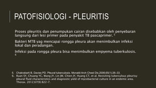 Pleuritis tb | PPTX