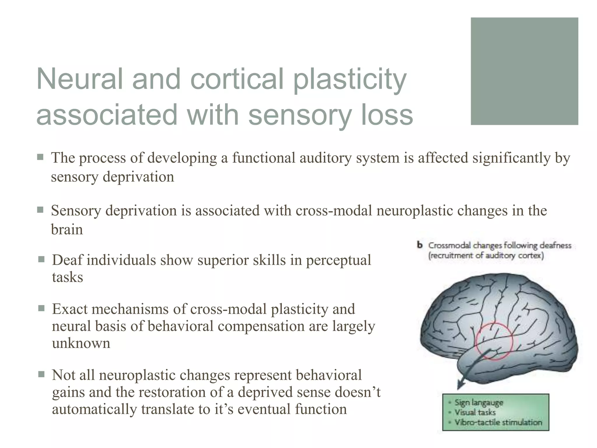 Neuropsychology of Deafness | PPTX
