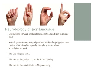 Neuropsychology of Deafness | PPTX