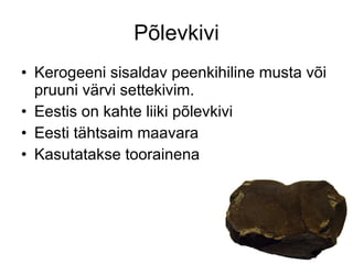 Põlevkivi | PPT