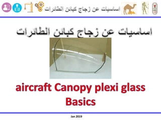 Plexiglass aircraft canopy and windshield | PPTX