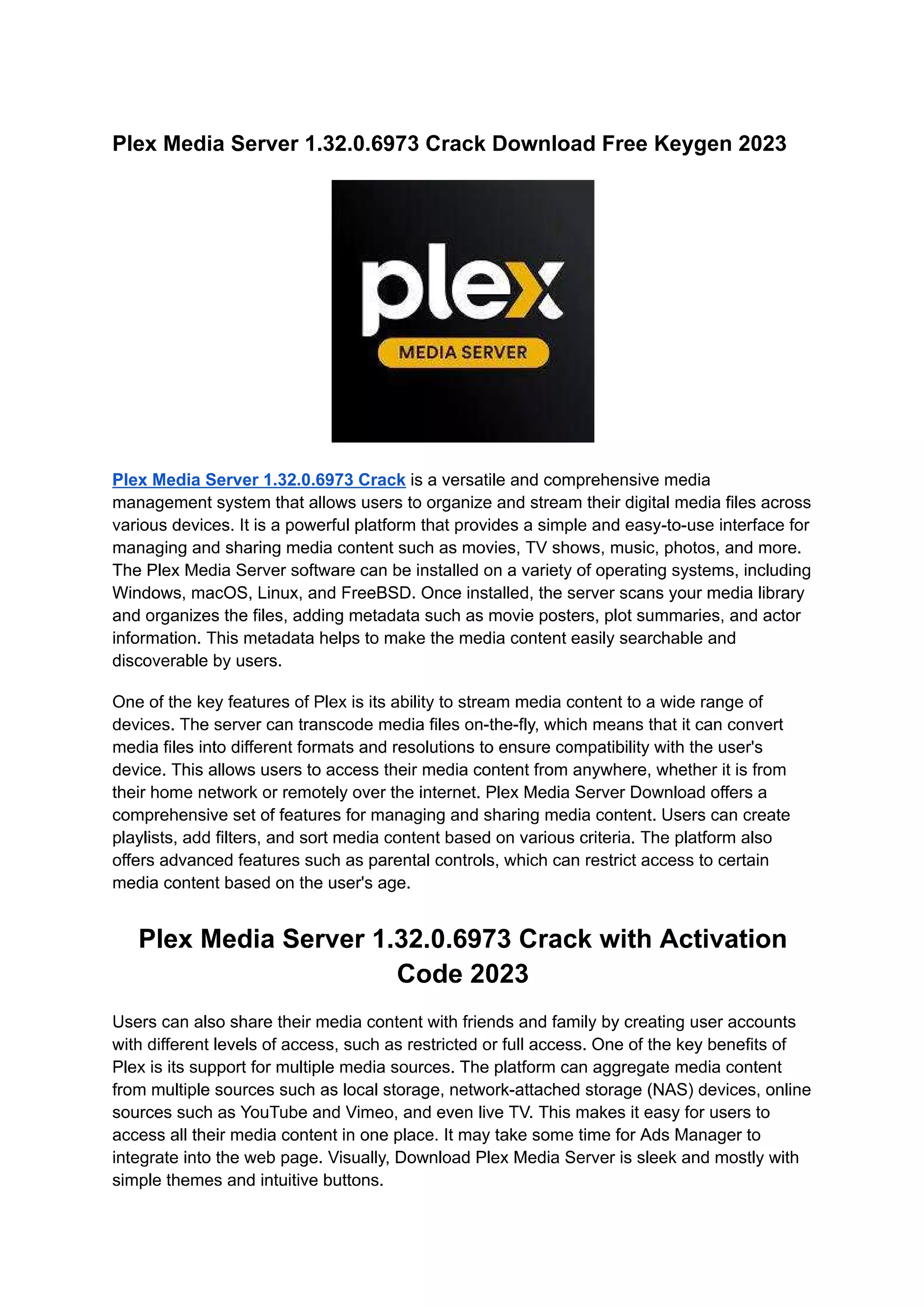 plex media Server.pdf
