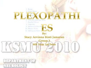 Plexopathy | PPTX