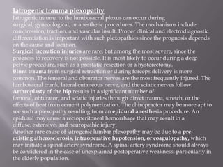 Plexopathy | PPTX