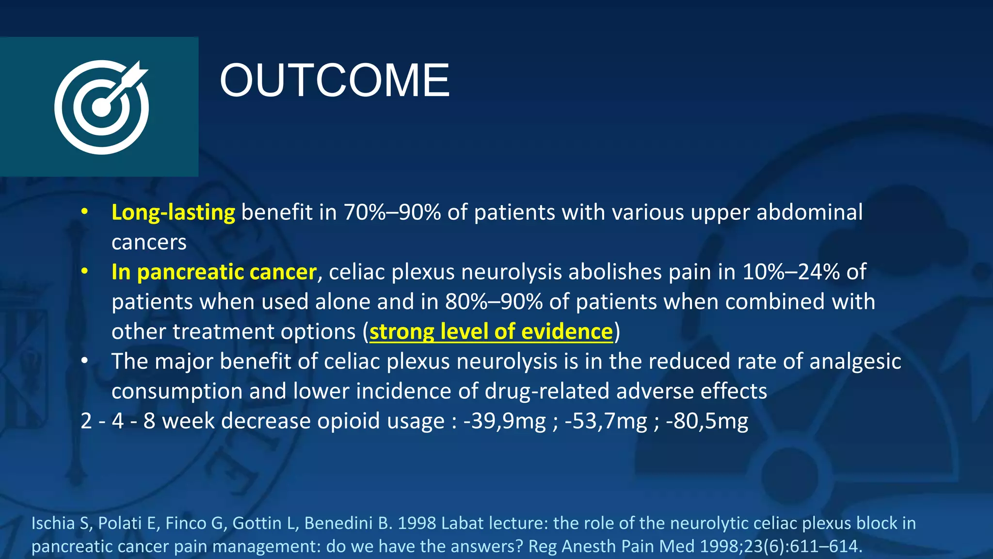 Plexus celiac neurolysis | PPTX