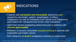 Plexus celiac neurolysis | PPTX