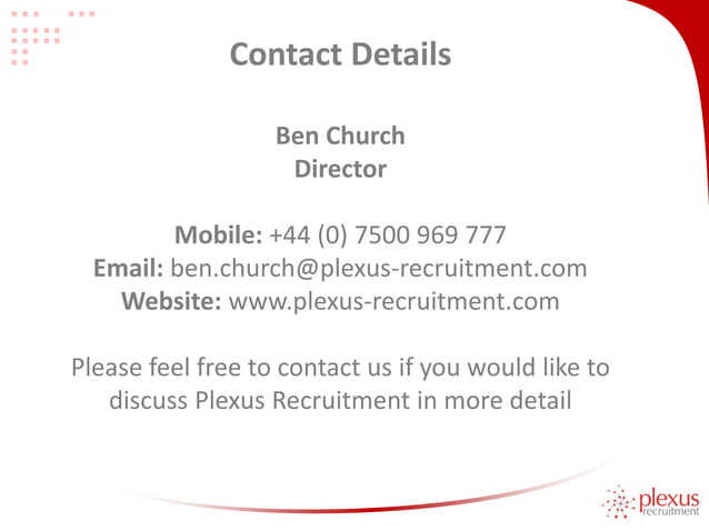 Plexus presentation | PPT