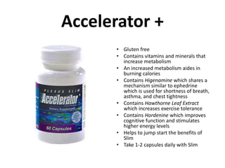 Plexus products | PPTX