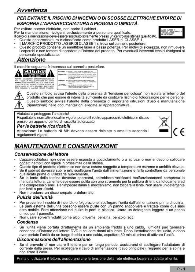 manuale Funai PLF-76TD | PDF