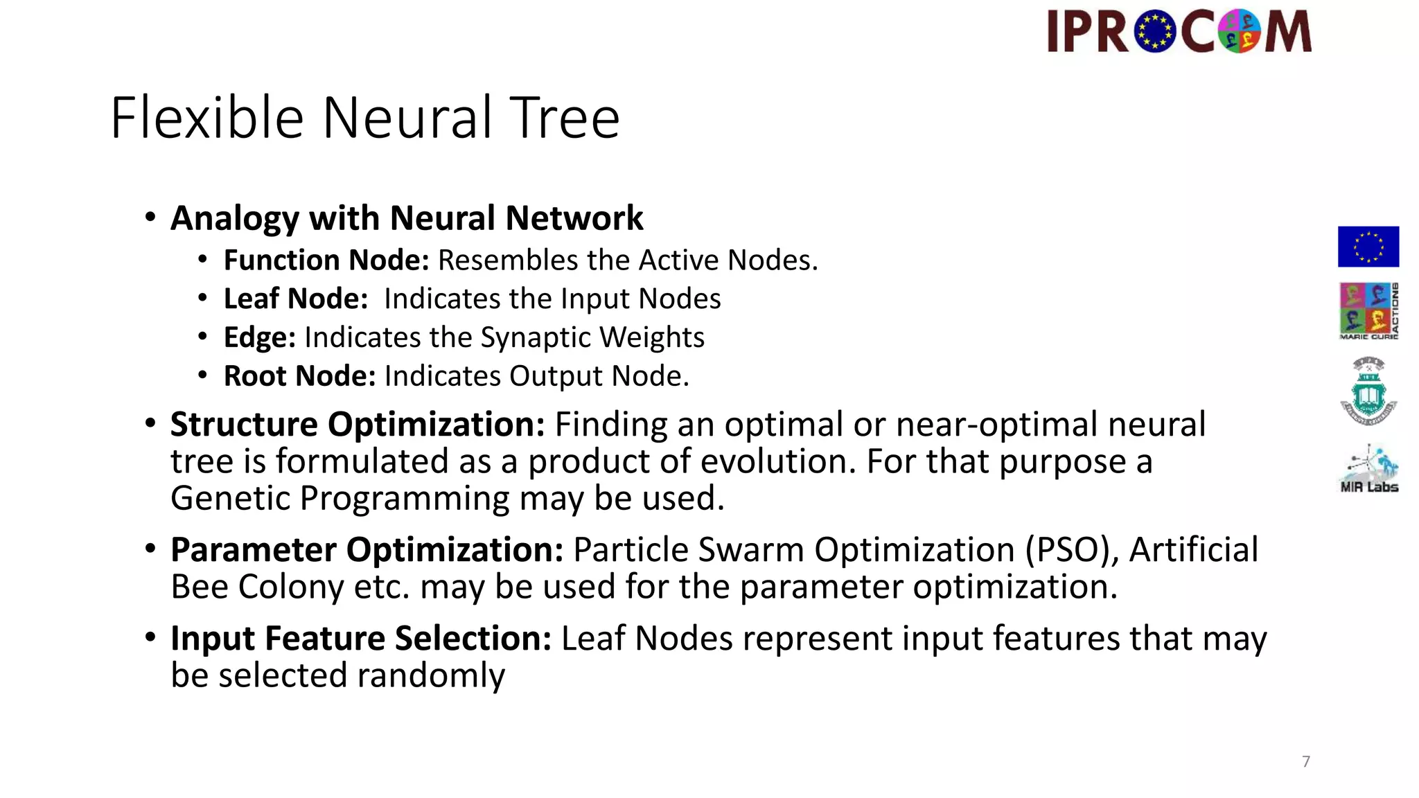 Ensemble of Heterogeneous Flexible Neural Tree for the approximation and feature-selection of ...
