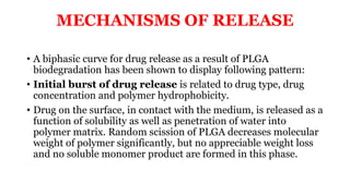 PLGA Role in Biopharmaceutics | PPTX