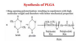 PLGA Role in Biopharmaceutics | PPTX