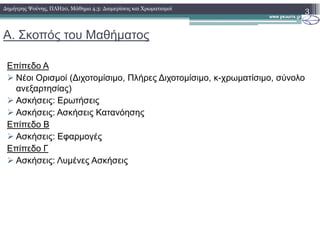 ΠΛΗ20 ΜΑΘΗΜΑ 4.3 | PDF