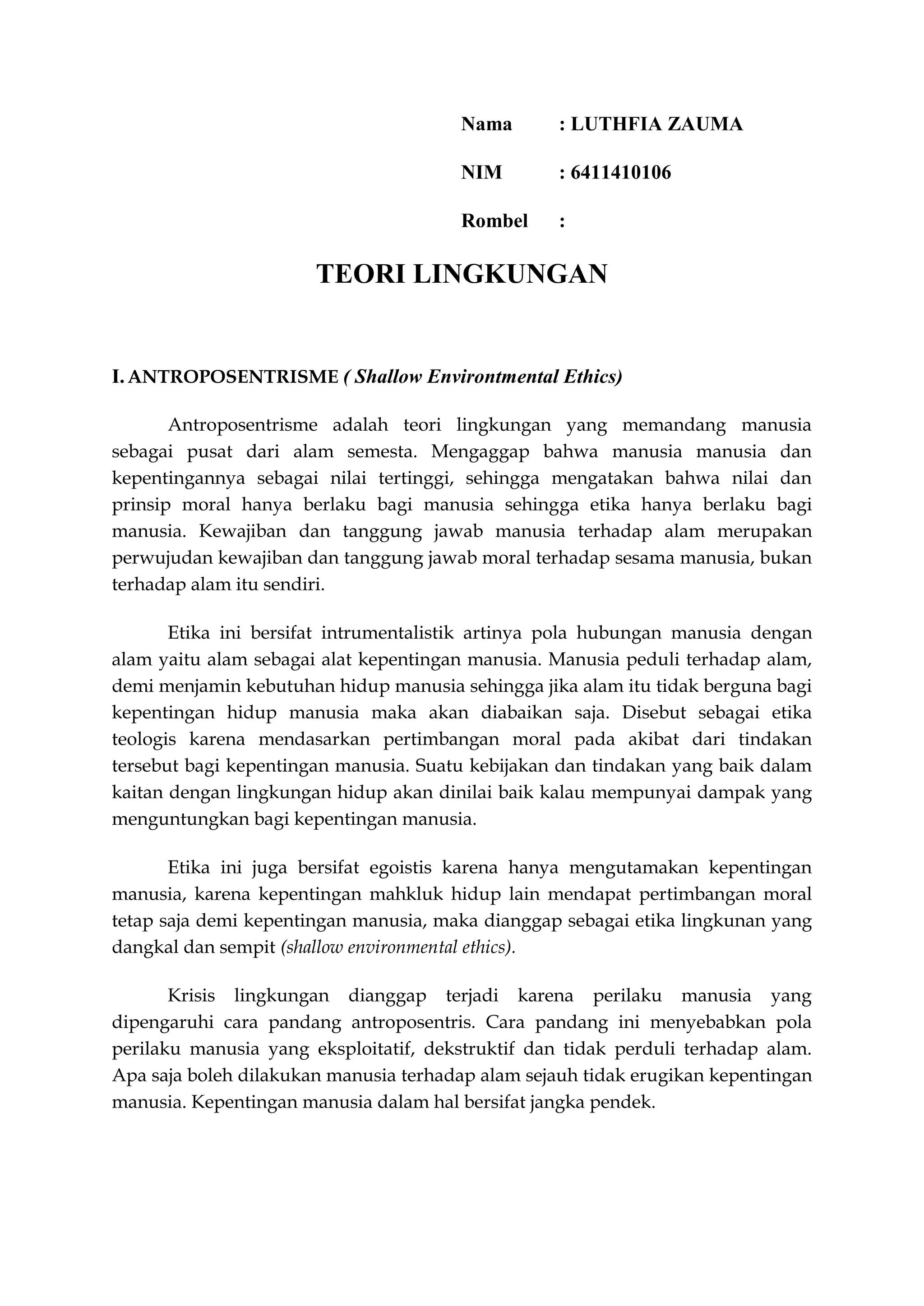 Plh baru | PDF