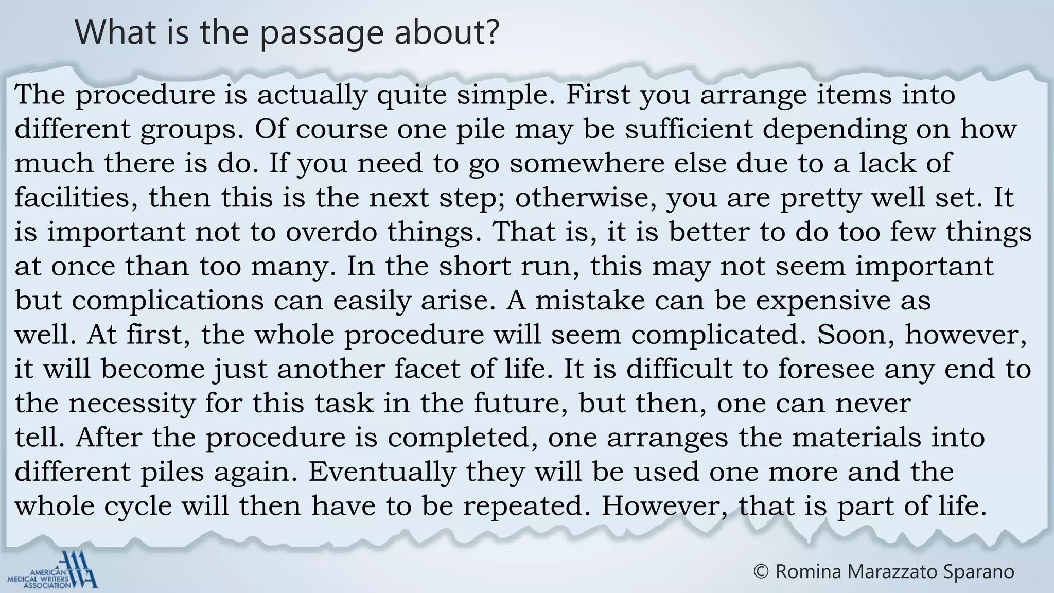 Plain Language and Health Literacy | PPT