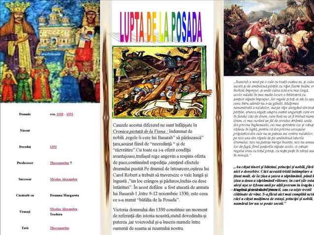 Pliant Basarab I | PPT