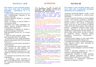 Pliant diseminare - Imbunutatirea competentelor TIC ale profesorilor ...