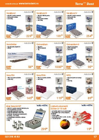 Pliant laborator TerraDent 2021 | PDF