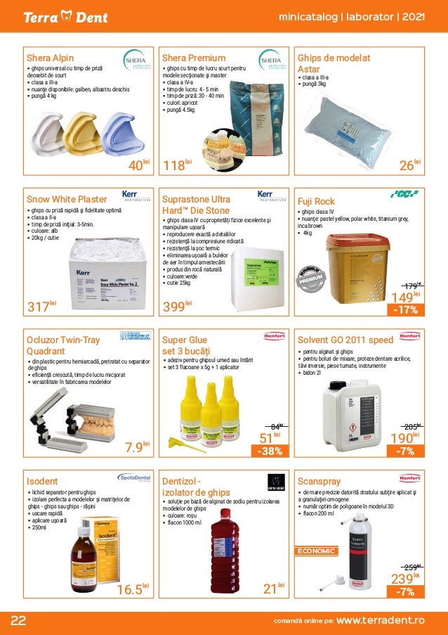 Pliant laborator TerraDent 2021 | PDF