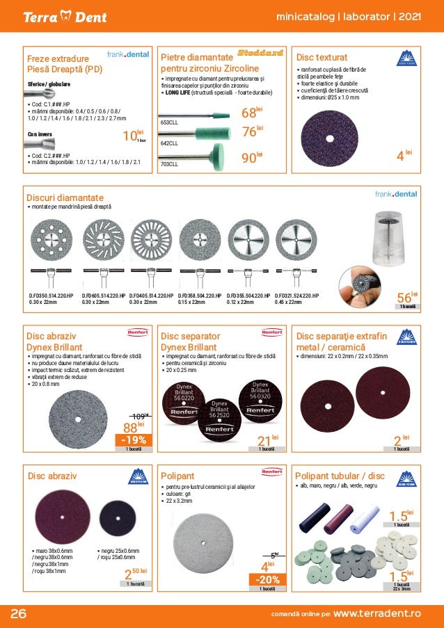 Pliant laborator TerraDent 2021 | PDF