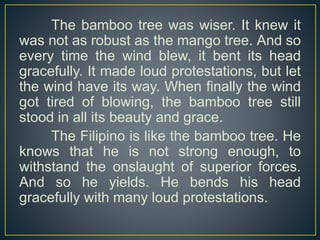 Pliant like a bamboo | PPTX