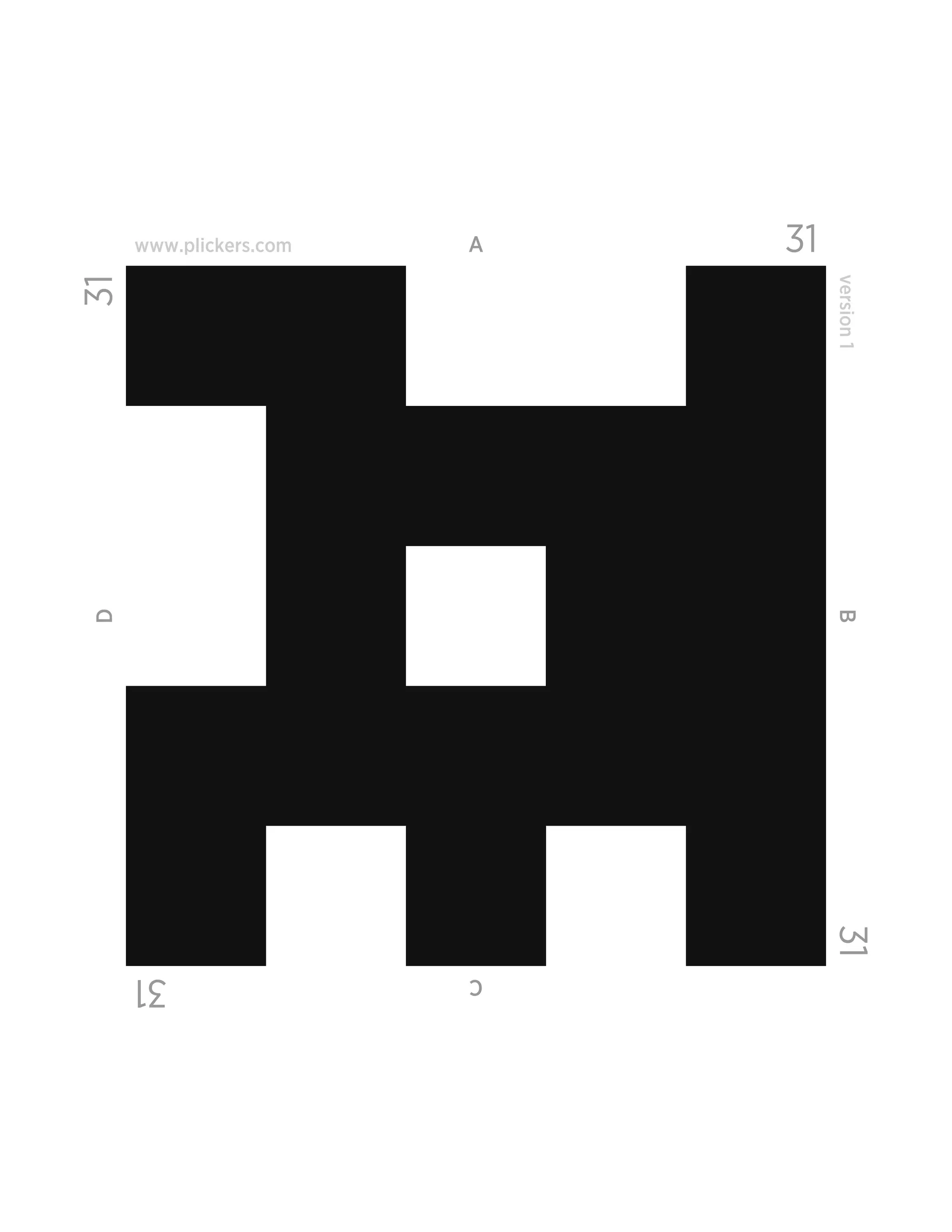 Plickers cards 1up_1-40 | PDF