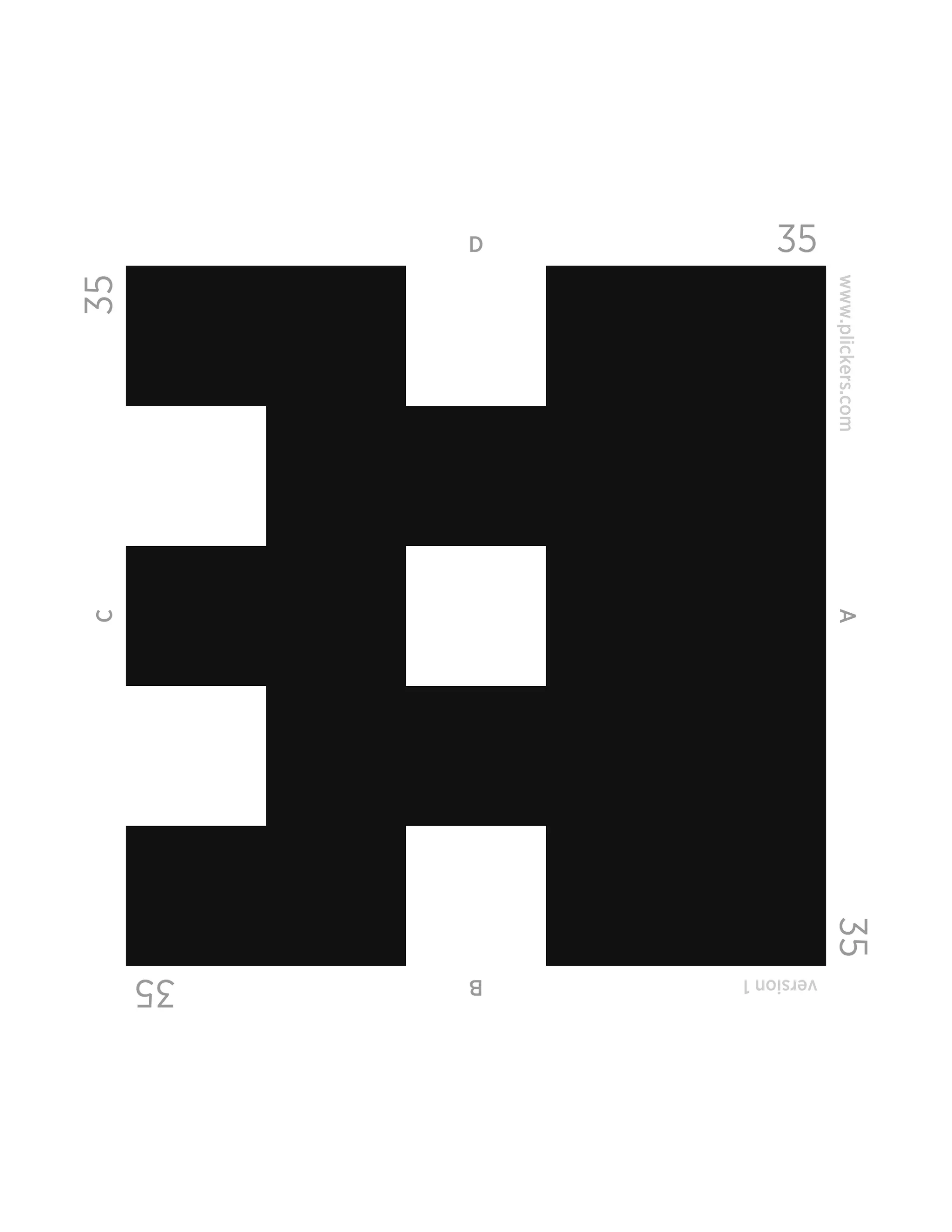 Plickers cards 1up_1-40 | PDF