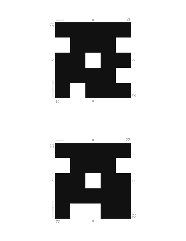 Plickers cards 2up | PDF