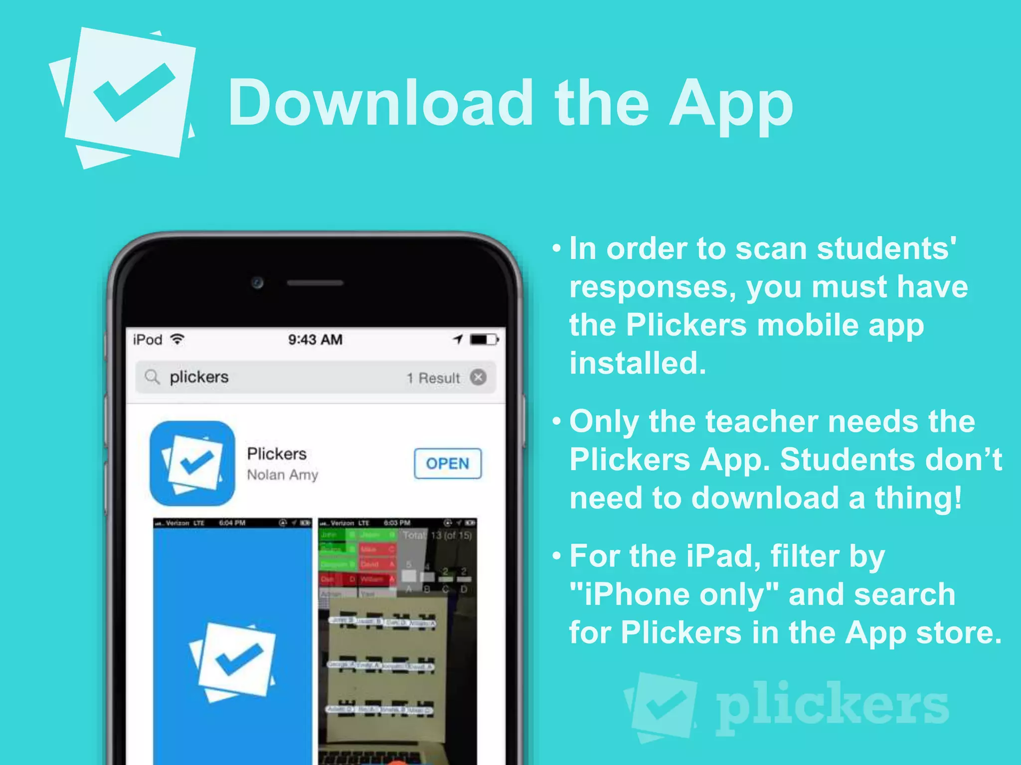 Plickers Getting Started | PPTX