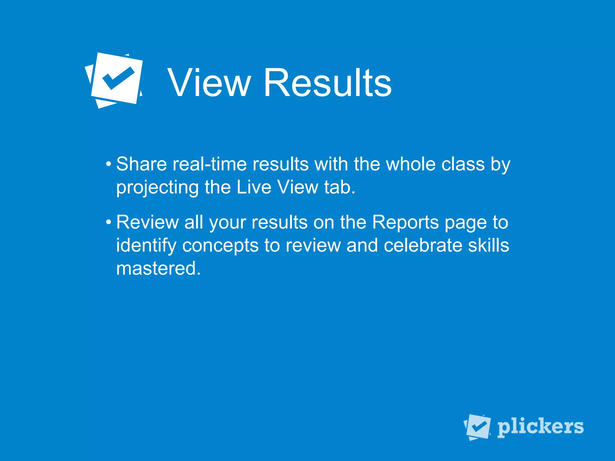Plickers getting started | PPTX
